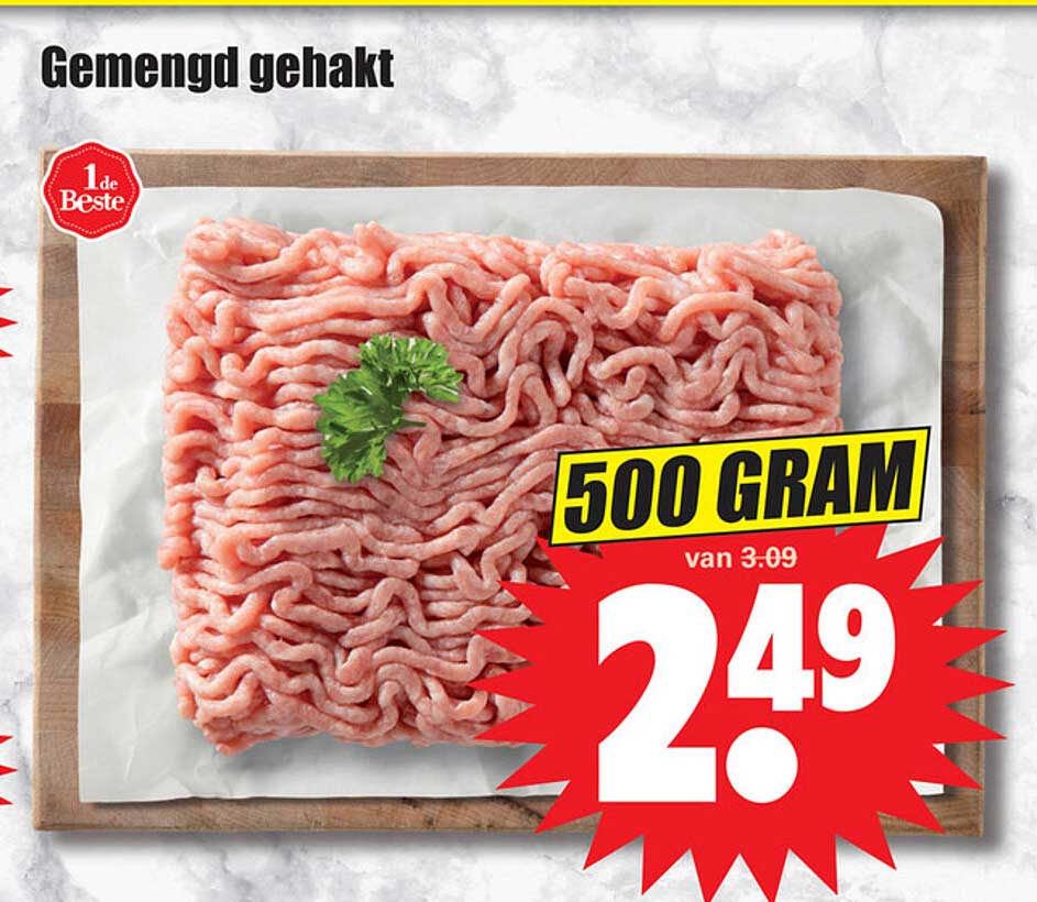 Gemengd Gehakt Aanbieding bij Dirk - 1Folders.nl