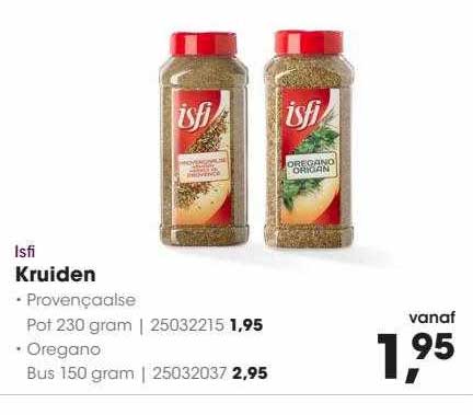 Isfi Kruiden Aanbieding bij HANOS - 1Folders.nl