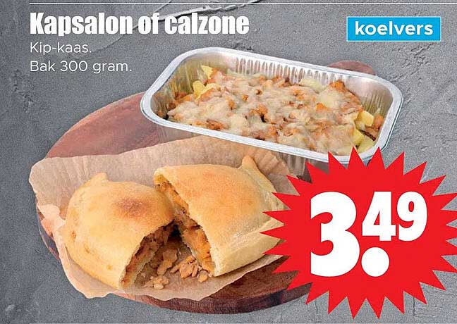Kapsalon Of Calzone Aanbieding bij Dirk - 1Folders.nl