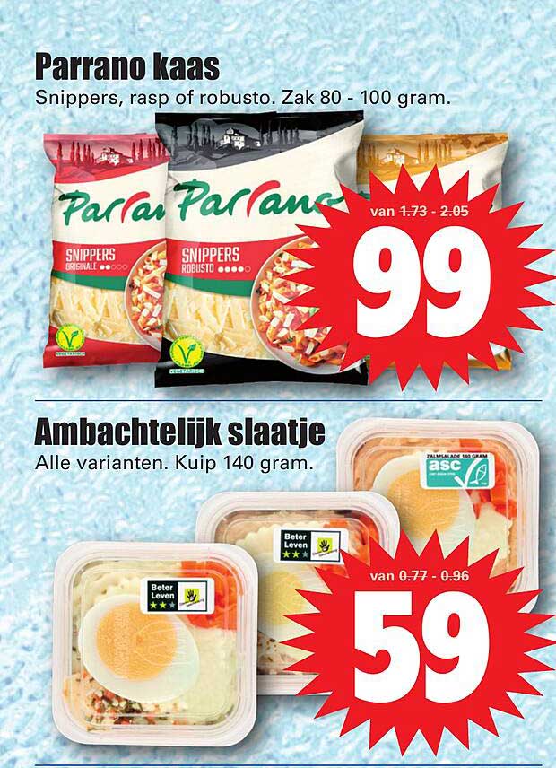 Parrano Kaas Of Ambachtelijk Slaatje Aanbieding bij Dirk - 1Folders.nl