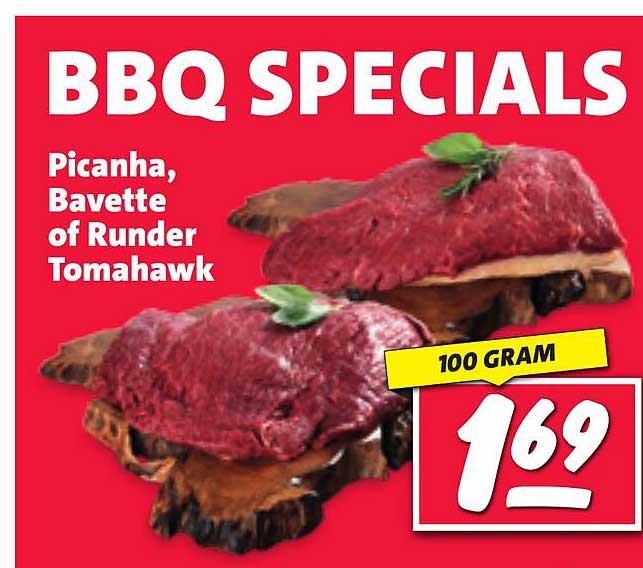 Picanha, Bavette Of Runder Tomahawk Aanbieding bij Nettorama - 1Folders.nl