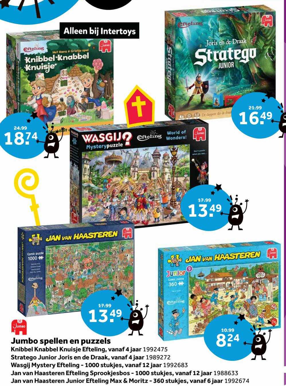 Jumbo Spellen En Puzzels Aanbieding bij Intertoys - 1Folders.nl