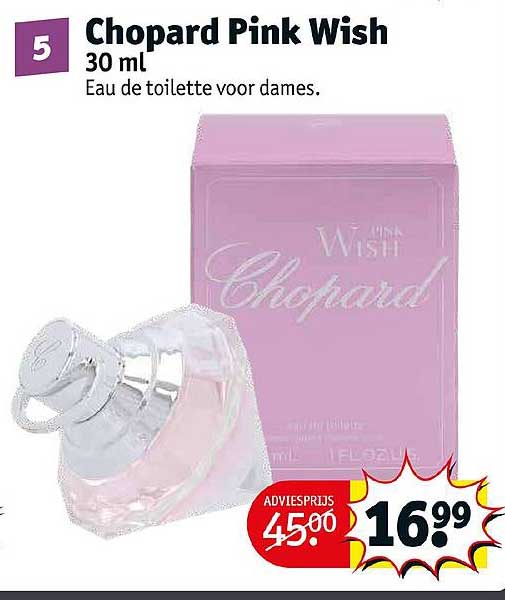 Chopard Pink Wish Aanbieding bij Kruidvat - 1Folders.nl