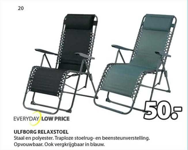 Ulfborg Relaxstoel Aanbieding bij Jysk - 1Folders.nl