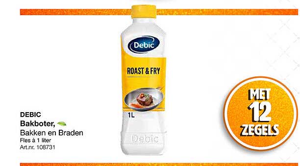 Debic Bakboter Bakken En Braden Aanbieding bij Bidfood - 1Folders.nl
