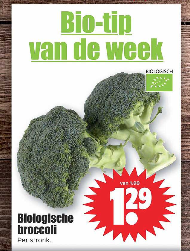 Biologische Broccoli Aanbieding bij Dirk - 1Folders.nl