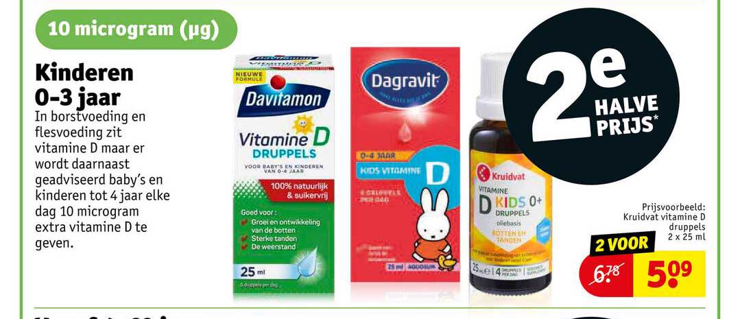 Kruidvat Vitamine D Druppels Aanbieding bij Kruidvat - 1Folders.nl