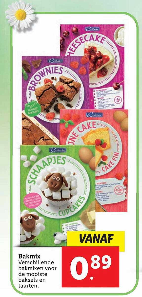 Belbake Bakmix Aanbieding bij Lidl - 1Folders.nl