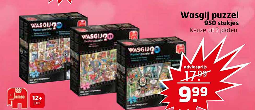 Wasgij Puzzel 950 Stukjes Aanbieding bij Trekpleister - 1Folders.nl