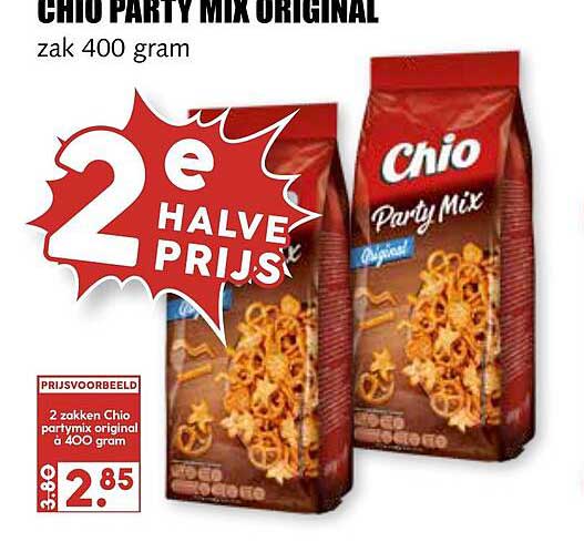 Chio Party Mix Original Aanbieding bij MCD Supermarkt - 1Folders.nl