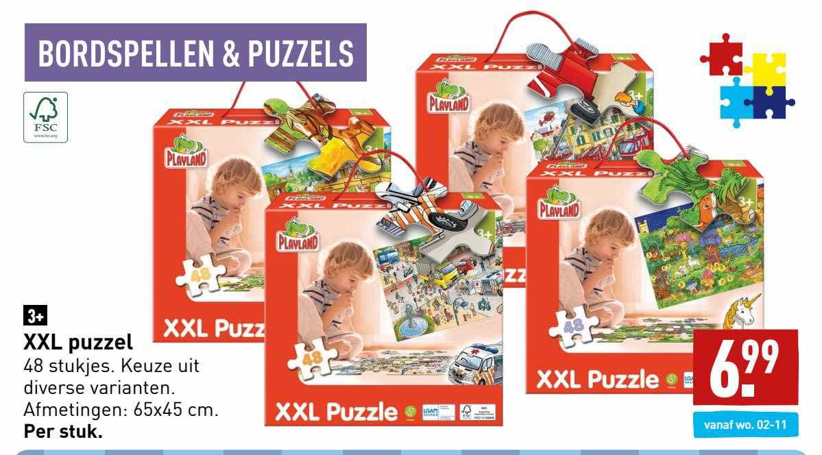 XXL Puzzel Aanbieding bij ALDI - 1Folders.nl