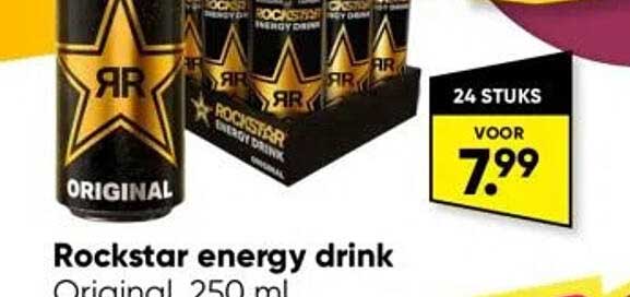 Rockstar Energy Drink Aanbieding bij Big Bazar - 1Folders.nl