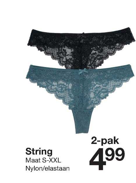 String Aanbieding bij Zeeman - 1Folders.nl