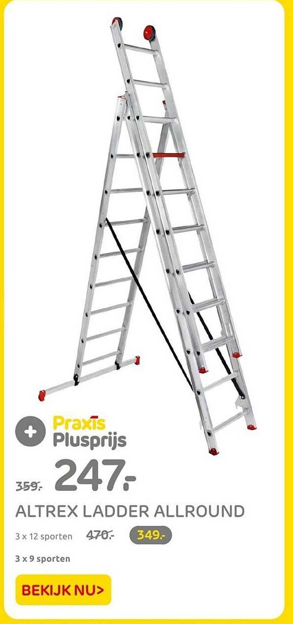 Altrex Ladder Allround Aanbieding bij Praxis - 1Folders.nl