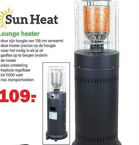 Sun Heat Lounge Heater Aanbieding bij Van Cranenbroek - 1Folders.nl