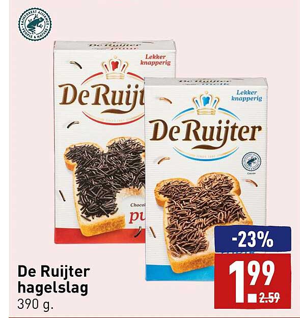 De Ruijter Hagelslag Aanbieding bij ALDI - 1Folders.nl