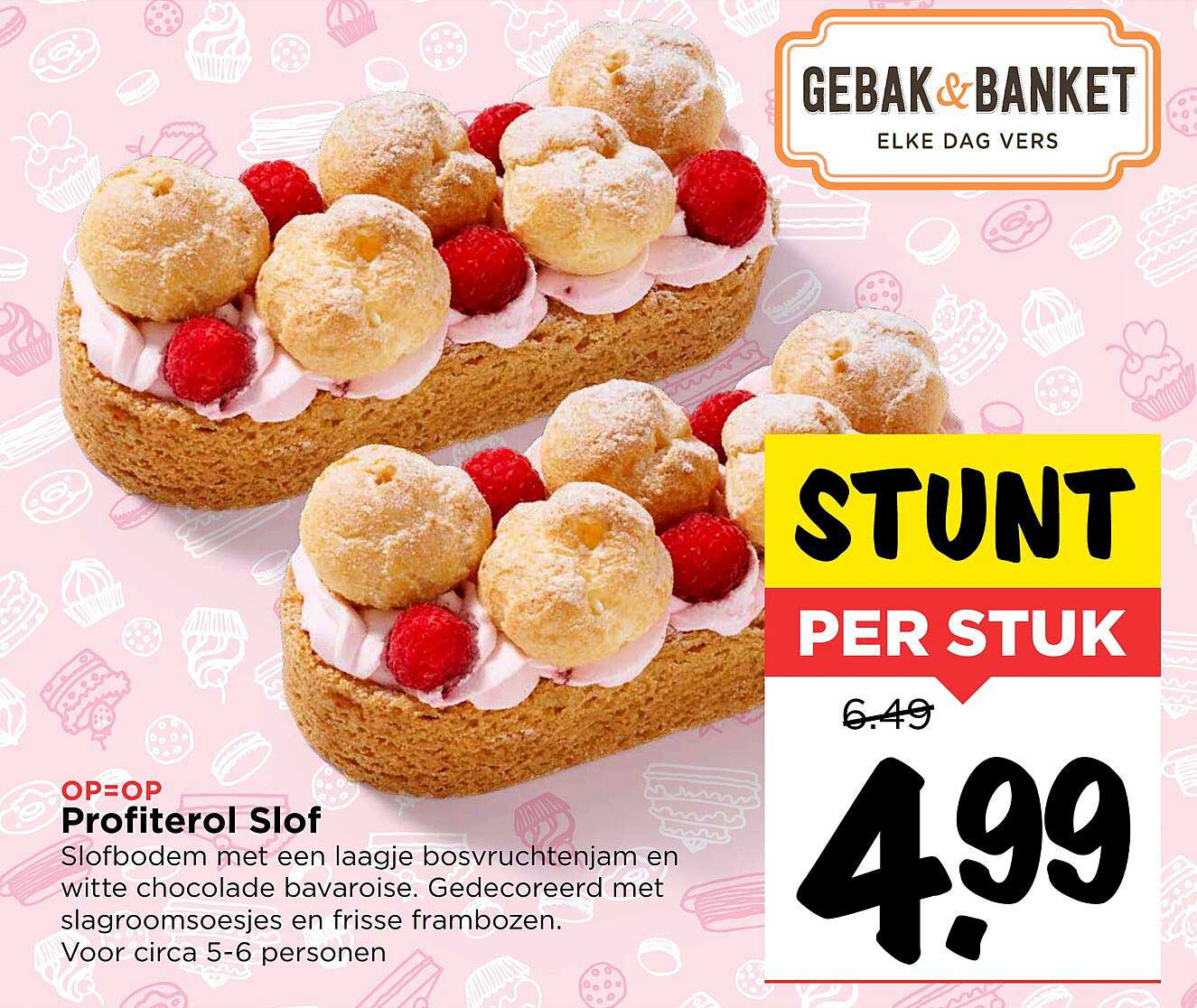 Profiterol Slof Aanbieding bij Vomar - 1Folders.nl