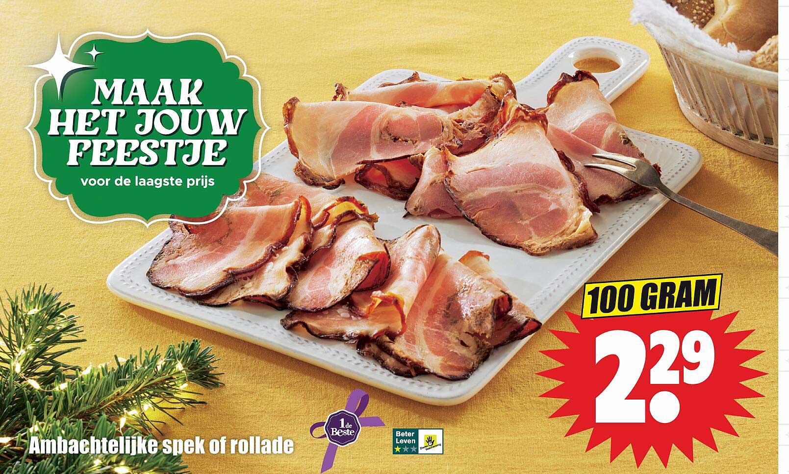 Ambachtelijke Spek Of Rollade Aanbieding bij Dirk - 1Folders.nl