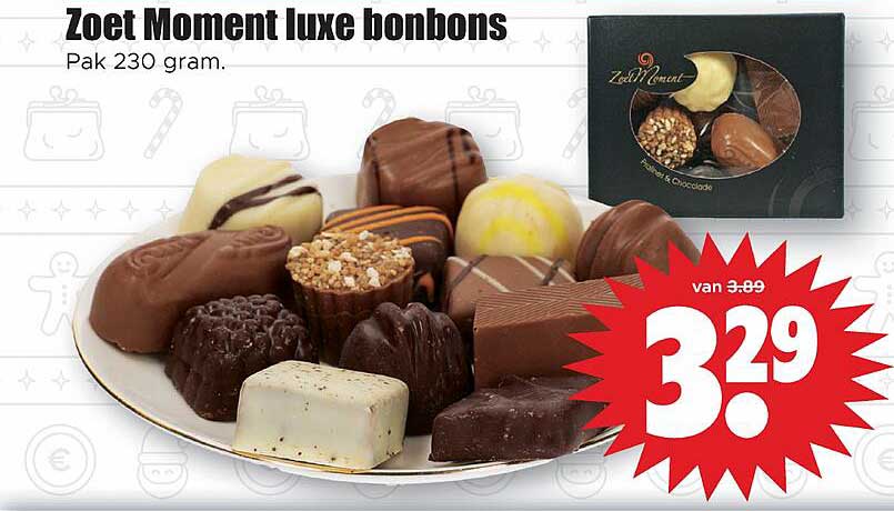 Zoet Moment Luxe Bonbons Aanbieding bij Dirk - 1Folders.nl