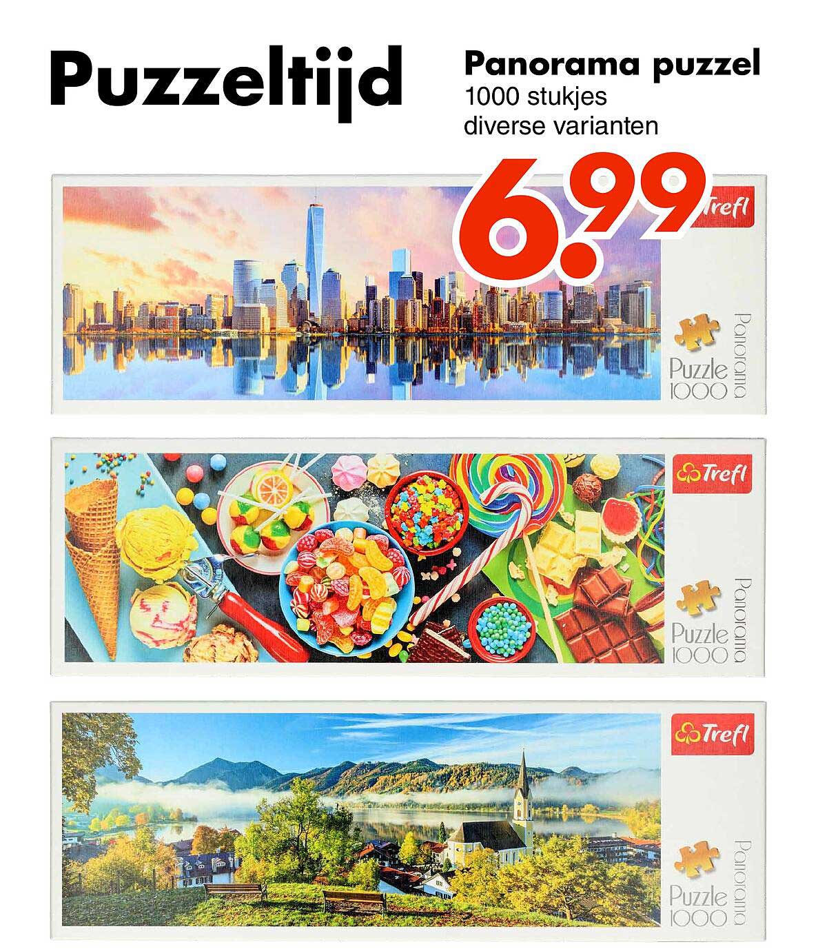 Panorama Puzzel Aanbieding bij Wibra - 1Folders.nl