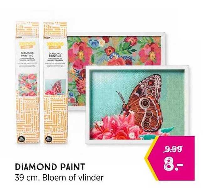Diamond Paint Aanbieding bij Xenos - 1Folders.nl