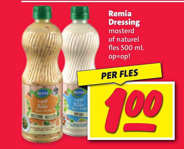 Remia Dressing Aanbieding bij Nettorama - 1Folders.nl
