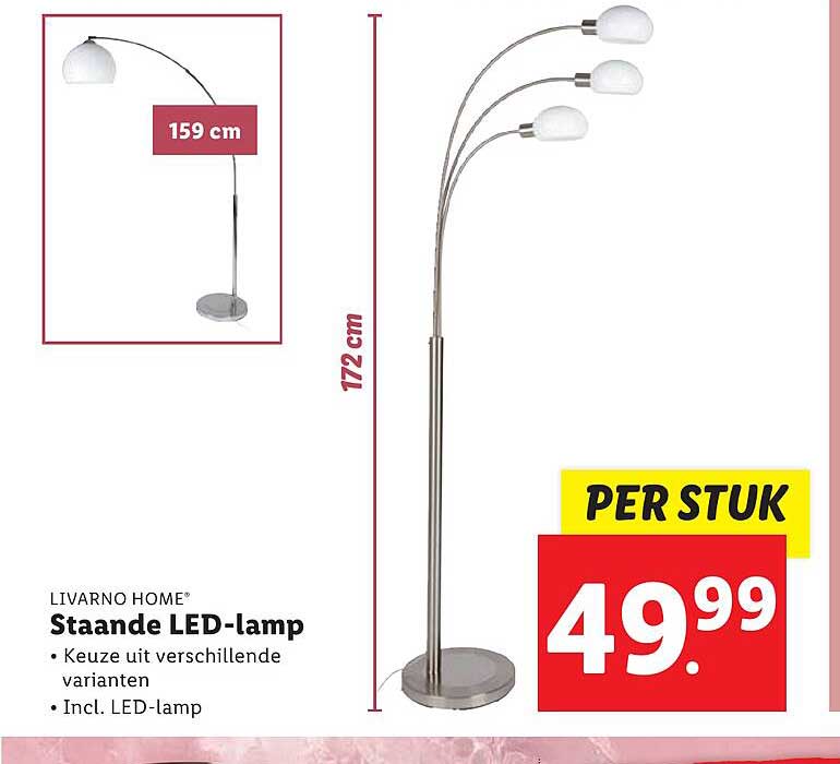 Livarno Home® Staande LED-Lamp Aanbieding bij Lidl - 1Folders.nl