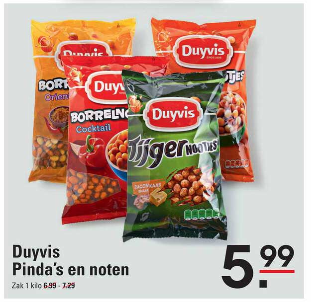 Duyvis Pinda's En Noten Aanbieding bij Sligro - 1Folders.nl