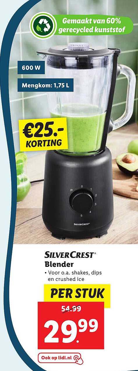 Silvercrest Blender Aanbieding bij Lidl - 1Folders.nl