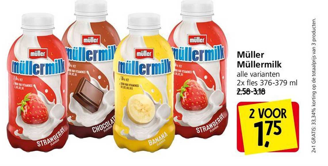 Muller Mullermilk Aanbieding bij Jan Linders - 1Folders.nl