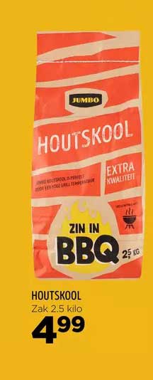 Houtskool Aanbieding bij Jumbo - 1Folders.nl