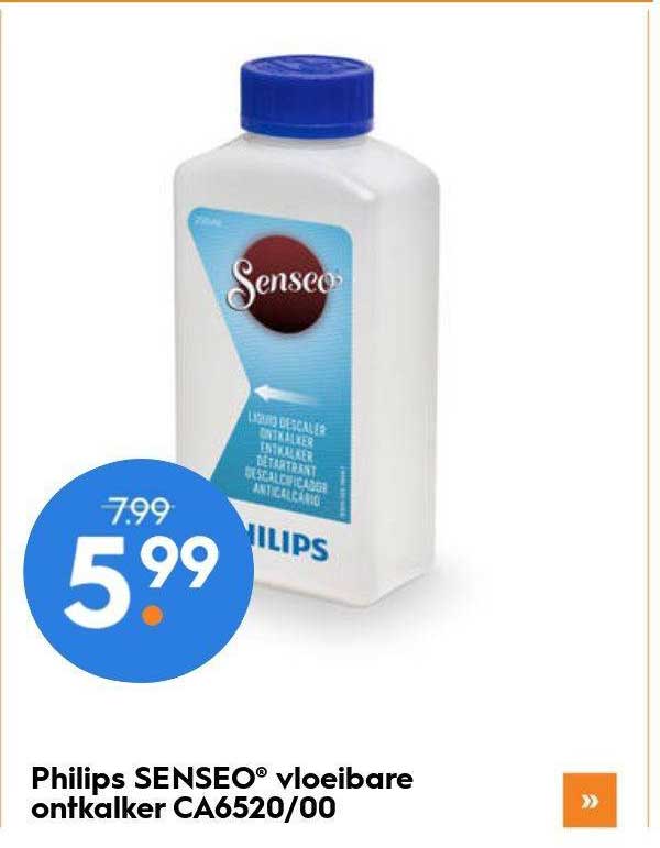 Philips Senseo® Vloeibare Ontkalker CA6520-00 Aanbieding bij Blokker ...