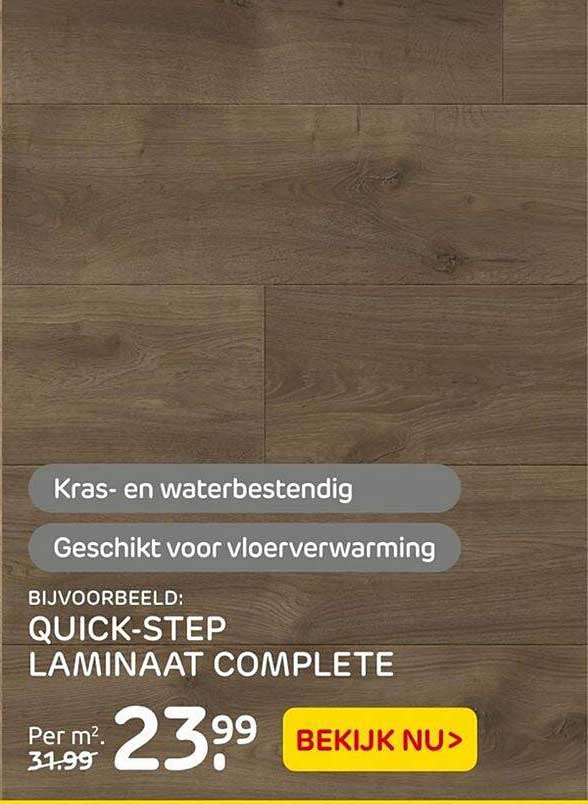 Quick-Step Laminaat Complete Aanbieding bij Praxis - 1Folders.nl