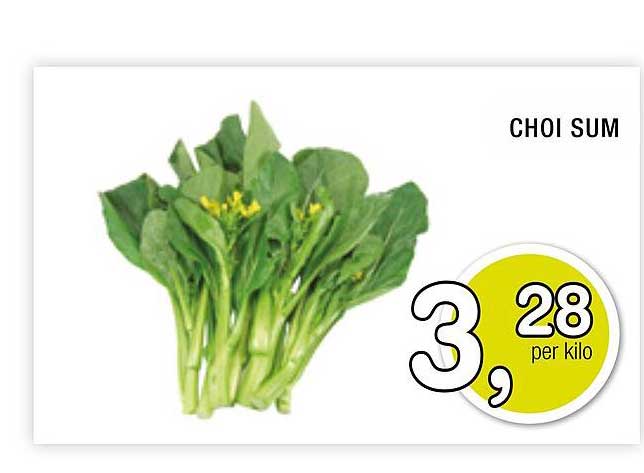 Choi Sum Aanbieding bij Amazing Oriental - 1Folders.nl