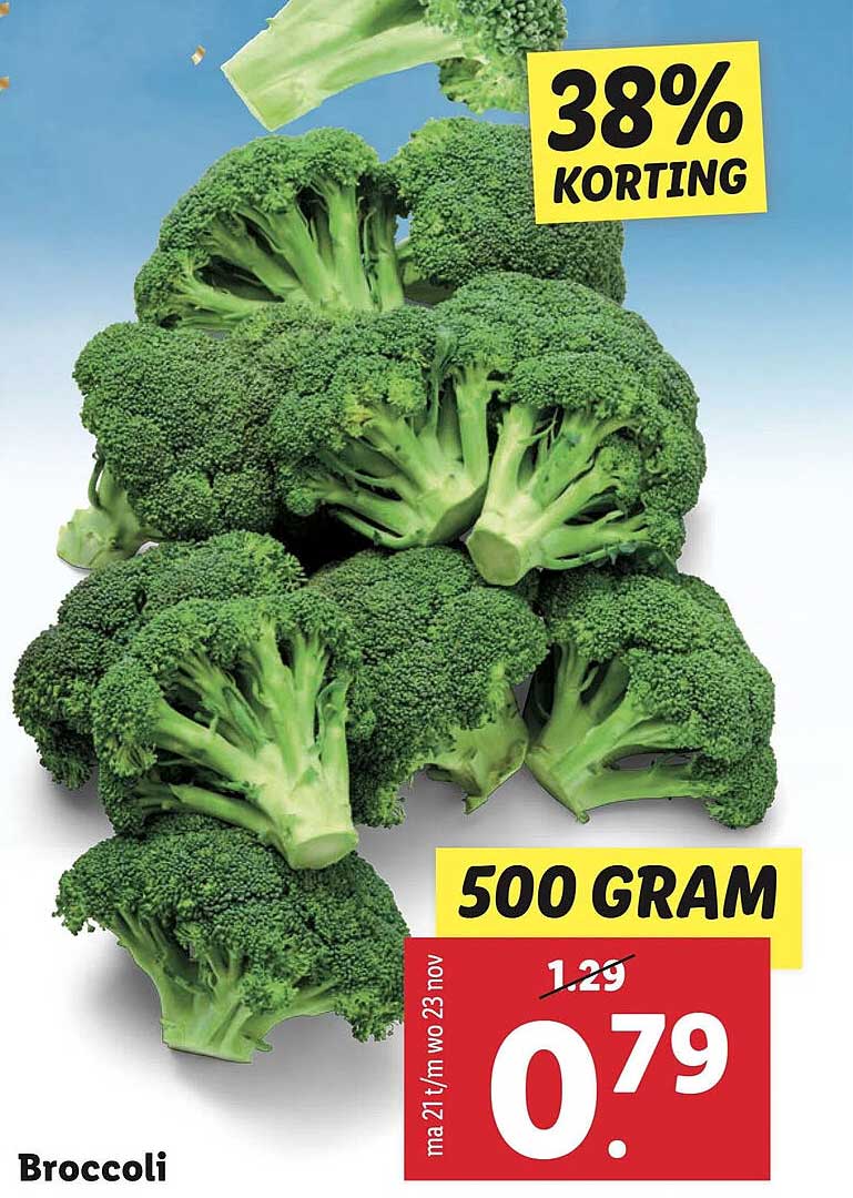 Broccoli 38% Korting Aanbieding bij Lidl - 1Folders.nl