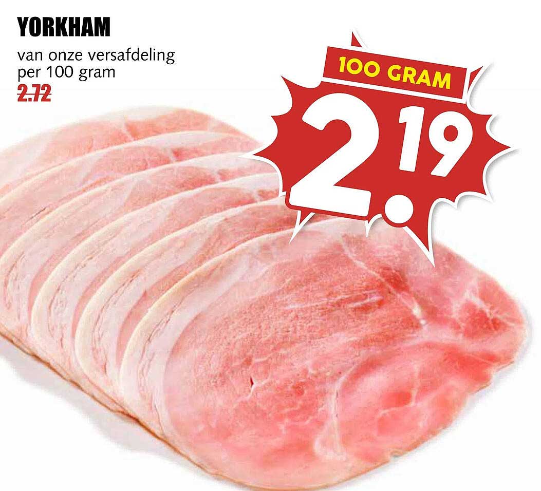 Yorkham Aanbieding bij MCD Supermarkt - 1Folders.nl