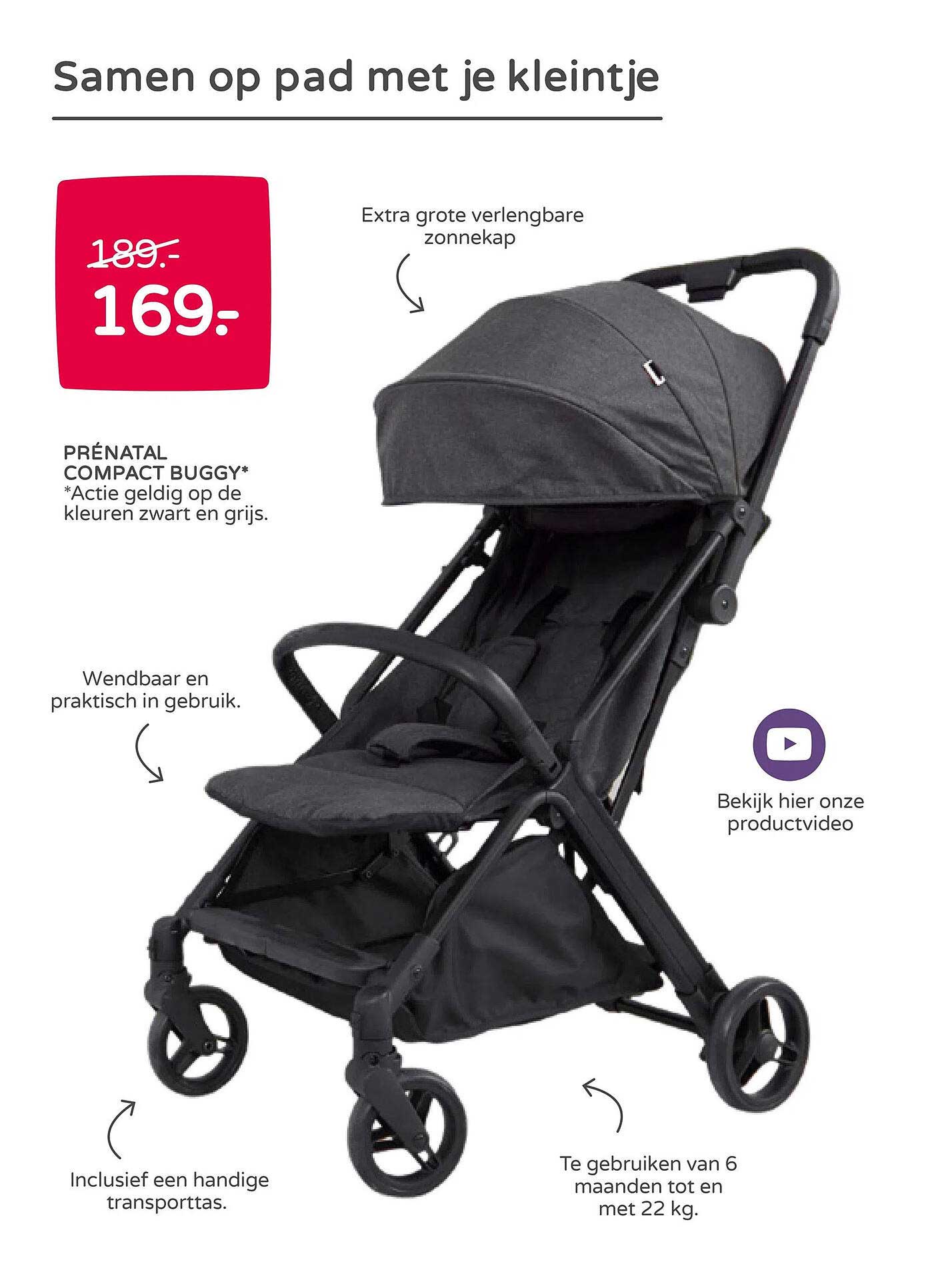 Prénatal Compact Buggy Aanbieding bij Prénatal - 1Folders.nl