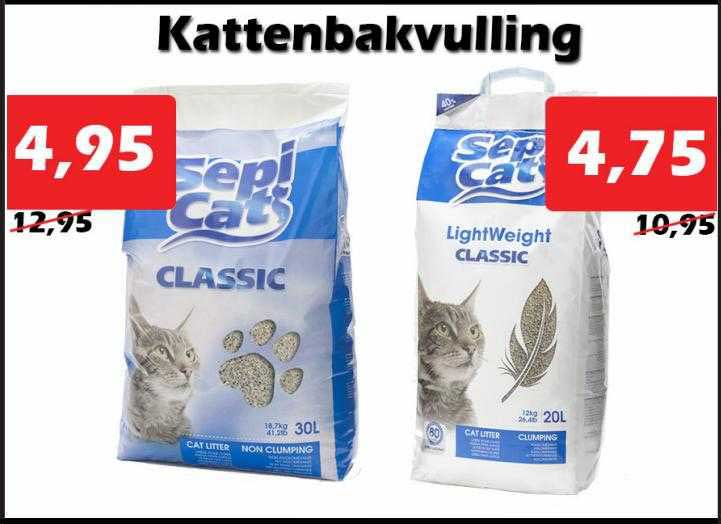 Sepi Cat Kattenbakvulling Aanbieding bij ITEK - 1Folders.nl