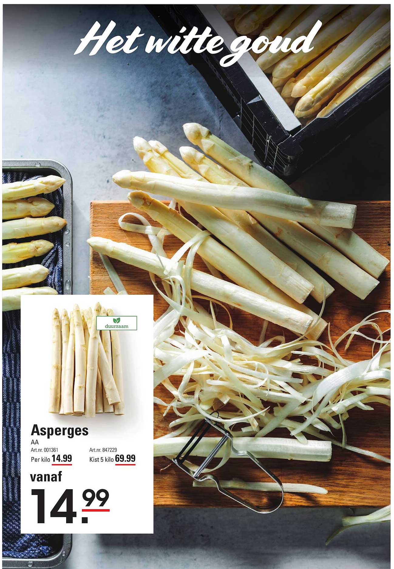 Asperges Aanbieding bij De Kweker - 1Folders.nl