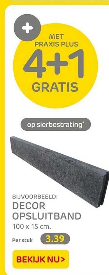 Decor Opsluitband Aanbieding bij Praxis - 1Folders.nl