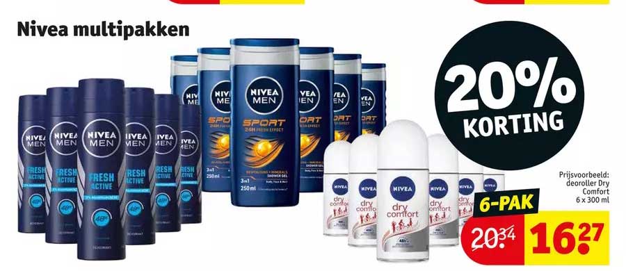Nivea Multipakken Aanbieding bij Kruidvat - 1Folders.nl