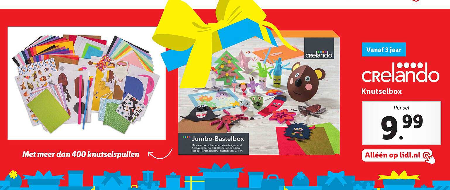 Crelando Knutselbox Aanbieding bij Lidl - 1Folders.nl