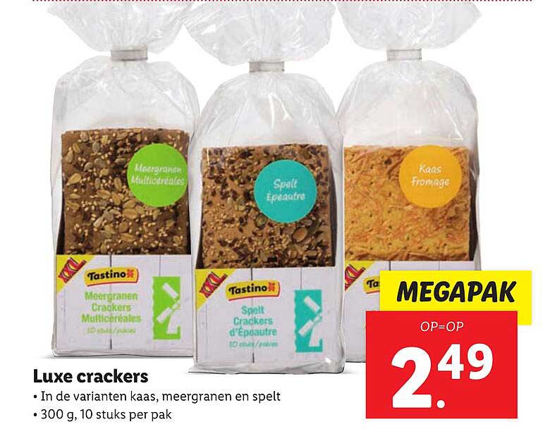 Luxe Crackers Aanbieding bij Lidl - 1Folders.nl