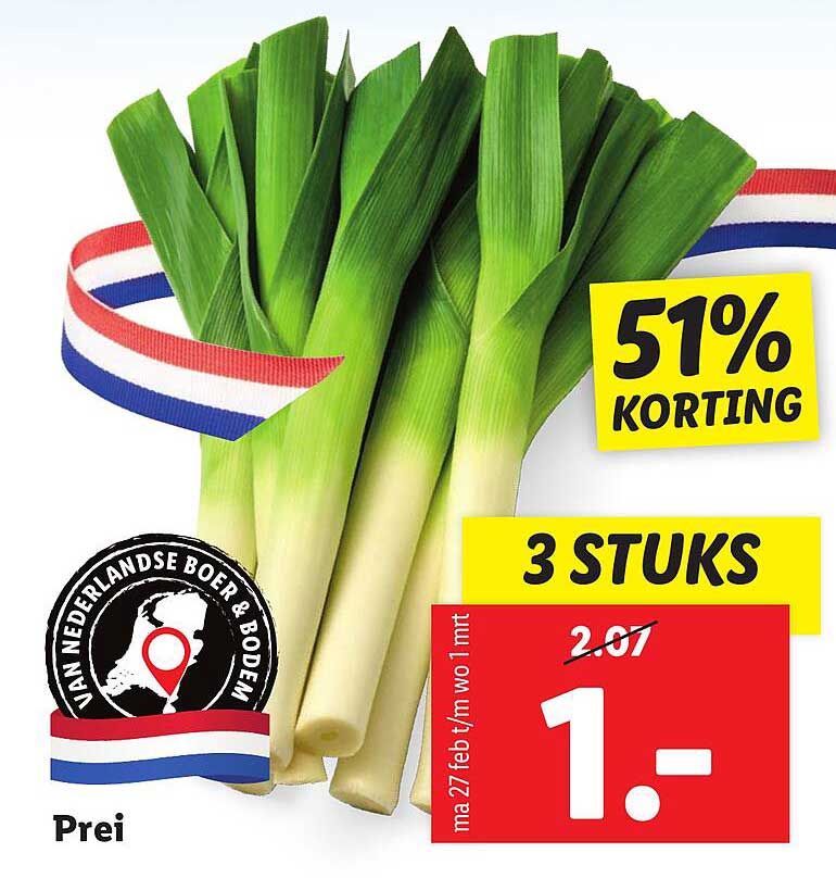 Prei Aanbieding bij Lidl - 1Folders.nl