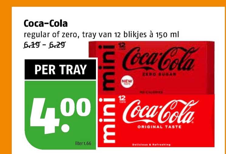 Coca-Cola Regular Of Zero Aanbieding bij Poiesz - 1Folders.nl