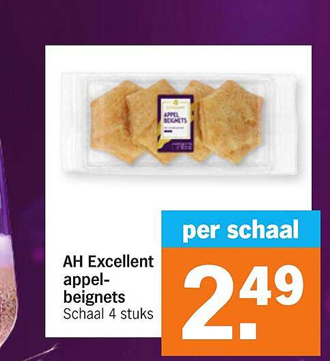 AH Excellent Appelbeignets Aanbieding bij Albert Heijn - 1Folders.nl