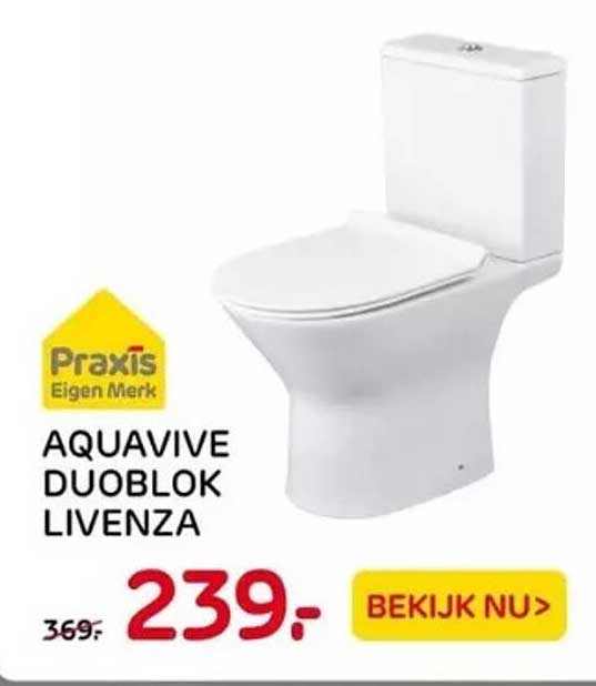 Aquavive Duoblok Livenza Aanbieding bij Praxis - 1Folders.nl