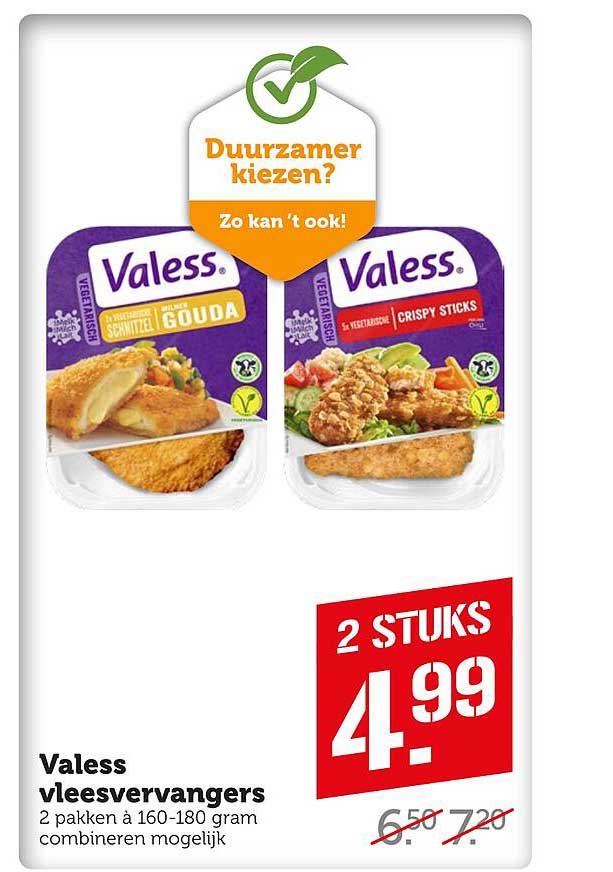 Valess Vleesvervangers Aanbieding bij Coop - 1Folders.nl