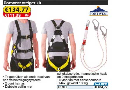 Portwest Steiger Kit Aanbieding bij Toolstation - 1Folders.nl