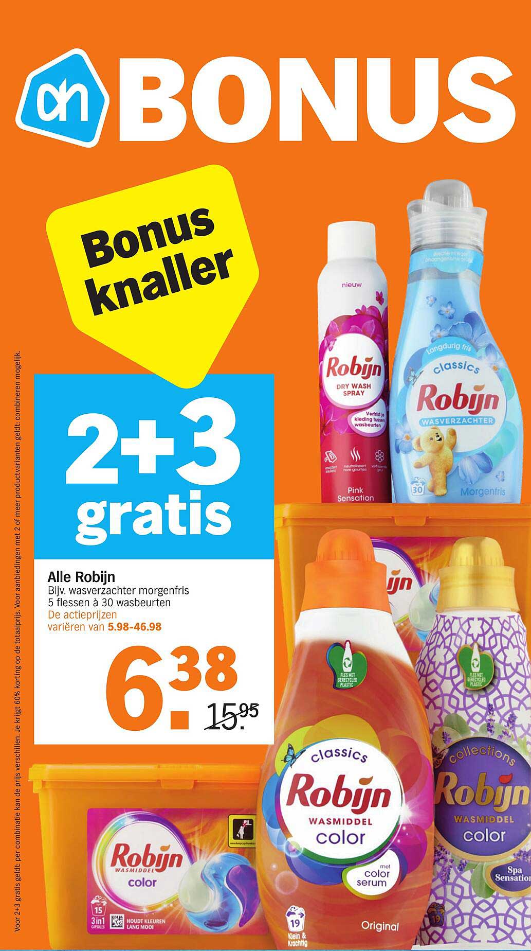 Alle Robijn 2+3 Gratis Aanbieding bij Albert Heijn - 1Folders.nl